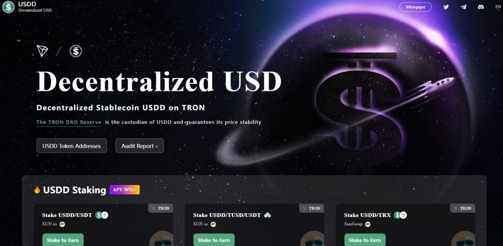 Review USDD, Stablecoin TRON dengan APY 30% - Invesnesia.com