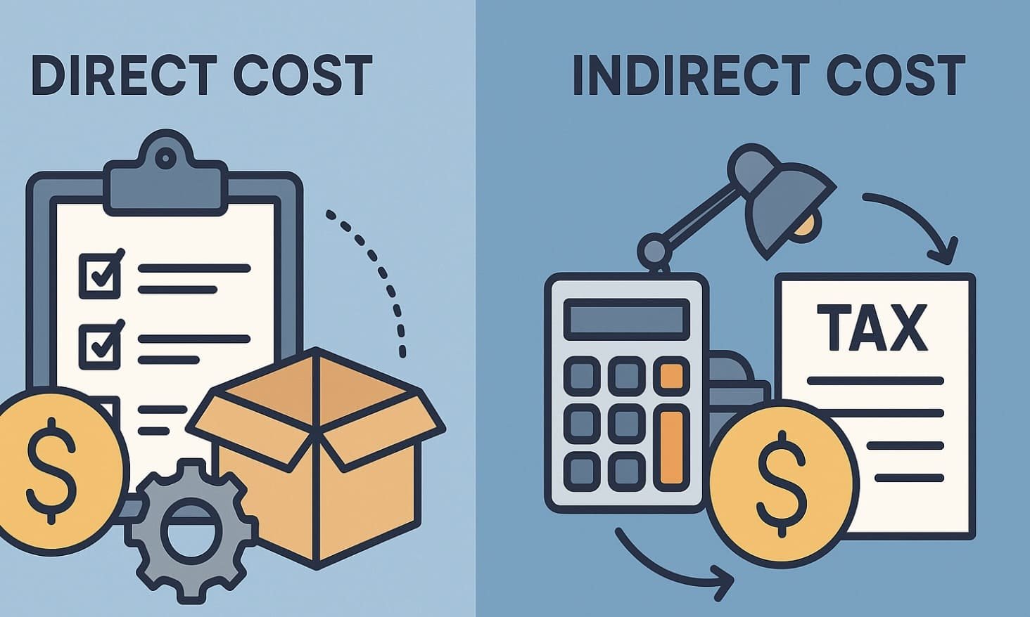 Direct Cost vs. Indirect Cost: Perbedaan dan Contohnya - Invesnesia.com